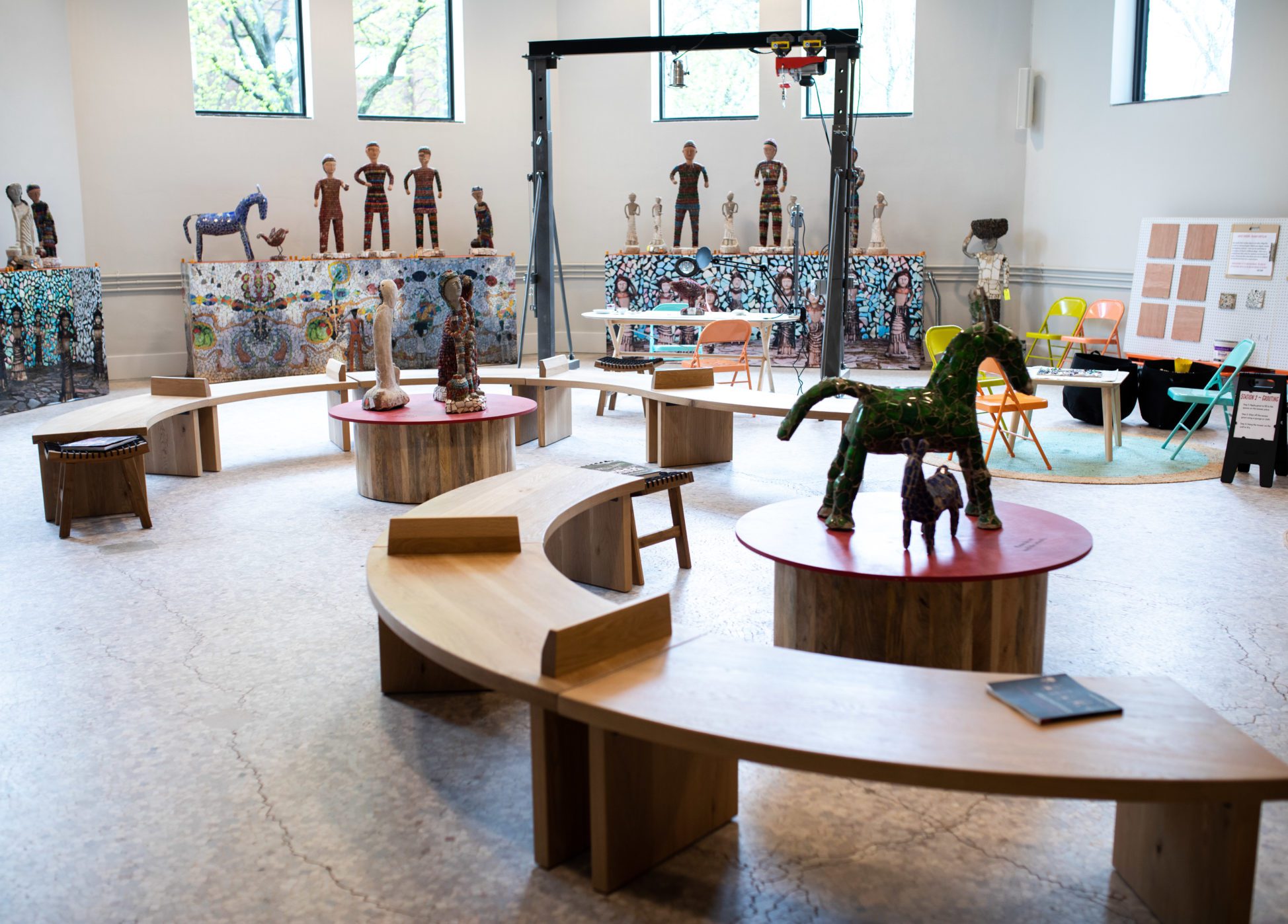 custom tables & benches - Children’s Museum of Pittsburgh Design ...