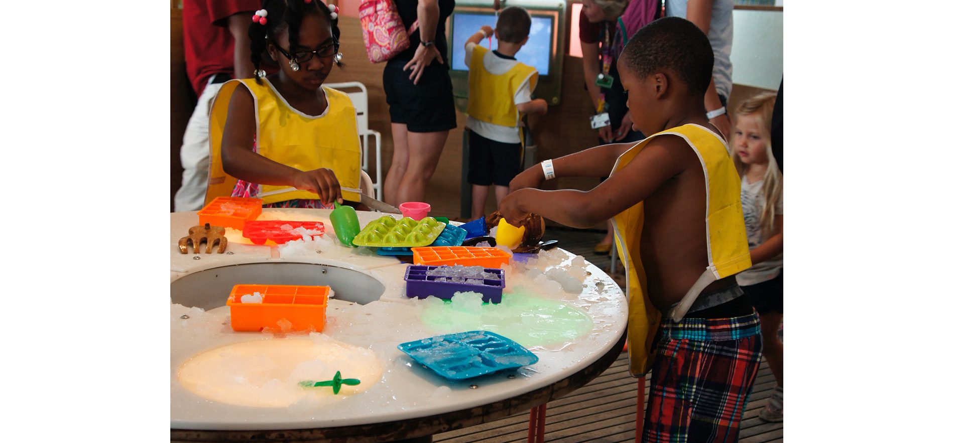 slushy table - Children’s Museum of Pittsburgh Design & Consulting