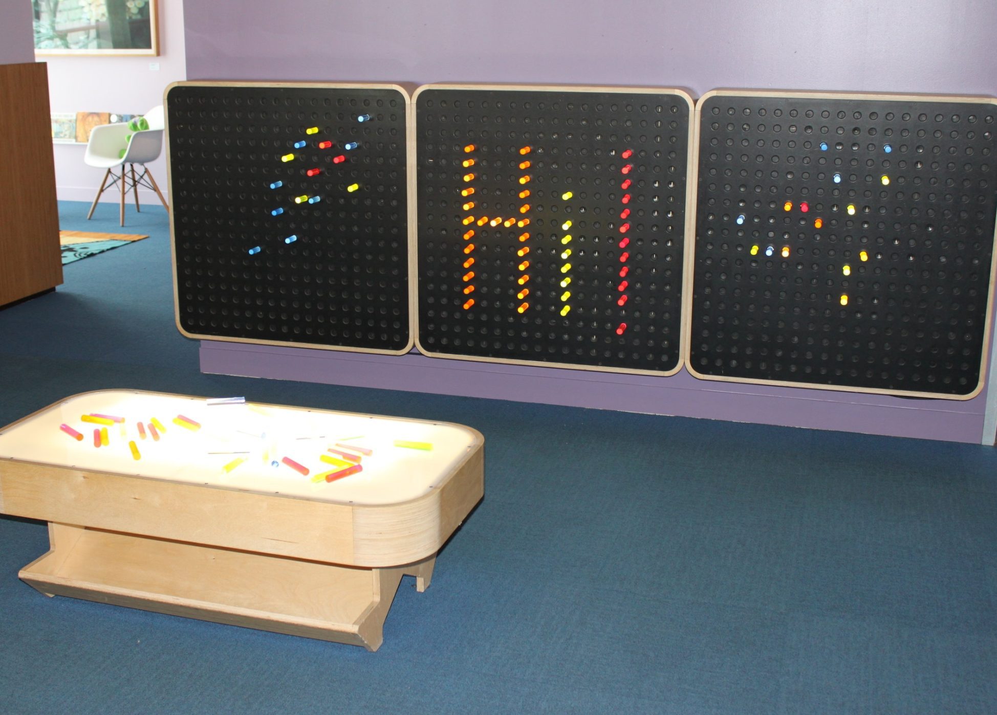 light peg walls - Children’s Museum of Pittsburgh Design & Consulting