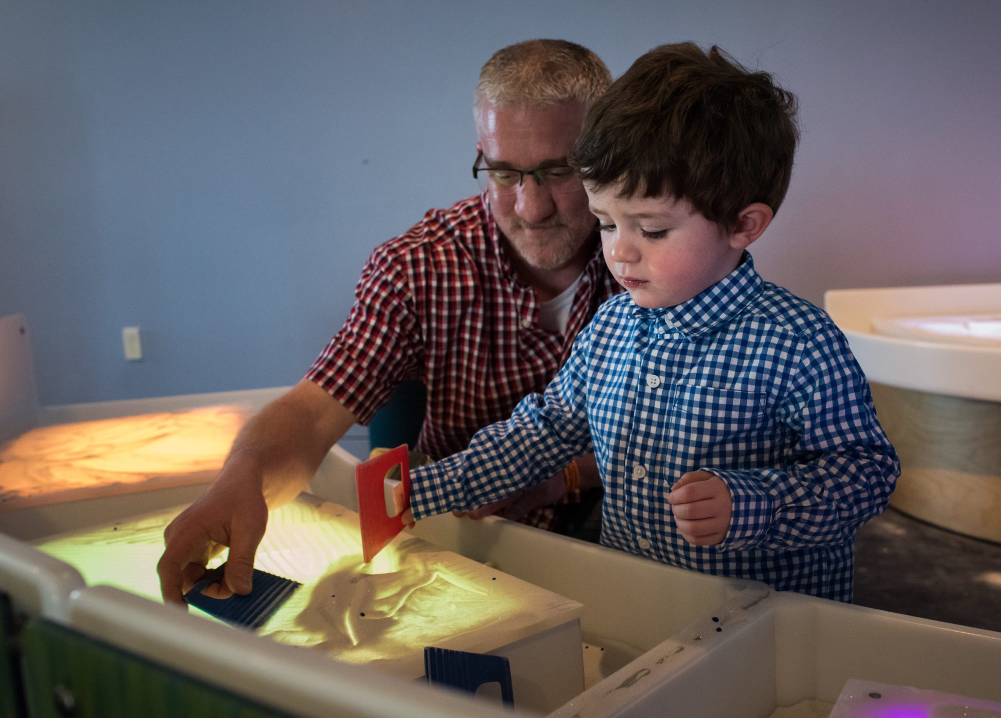 sand light table - Children’s Museum of Pittsburgh Design & Consulting