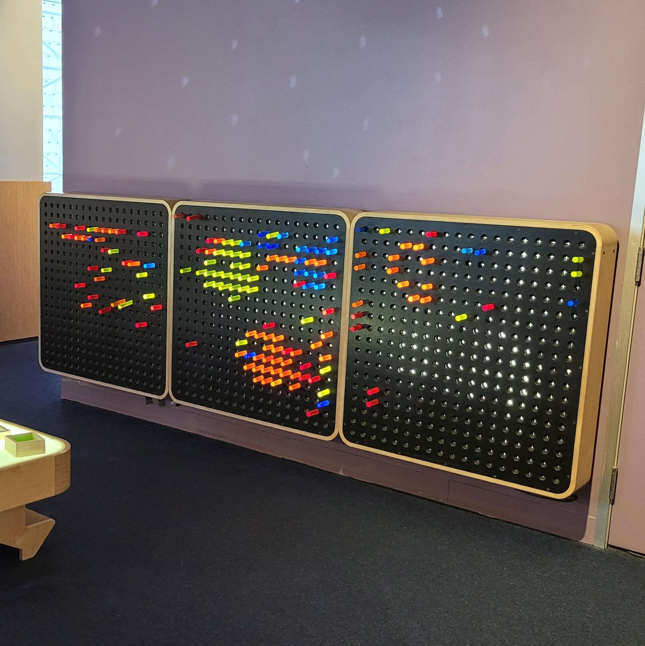light peg walls - Children’s Museum of Pittsburgh Design & Consulting