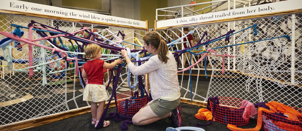 weaving wall - Children’s Museum of Pittsburgh Design & Consulting